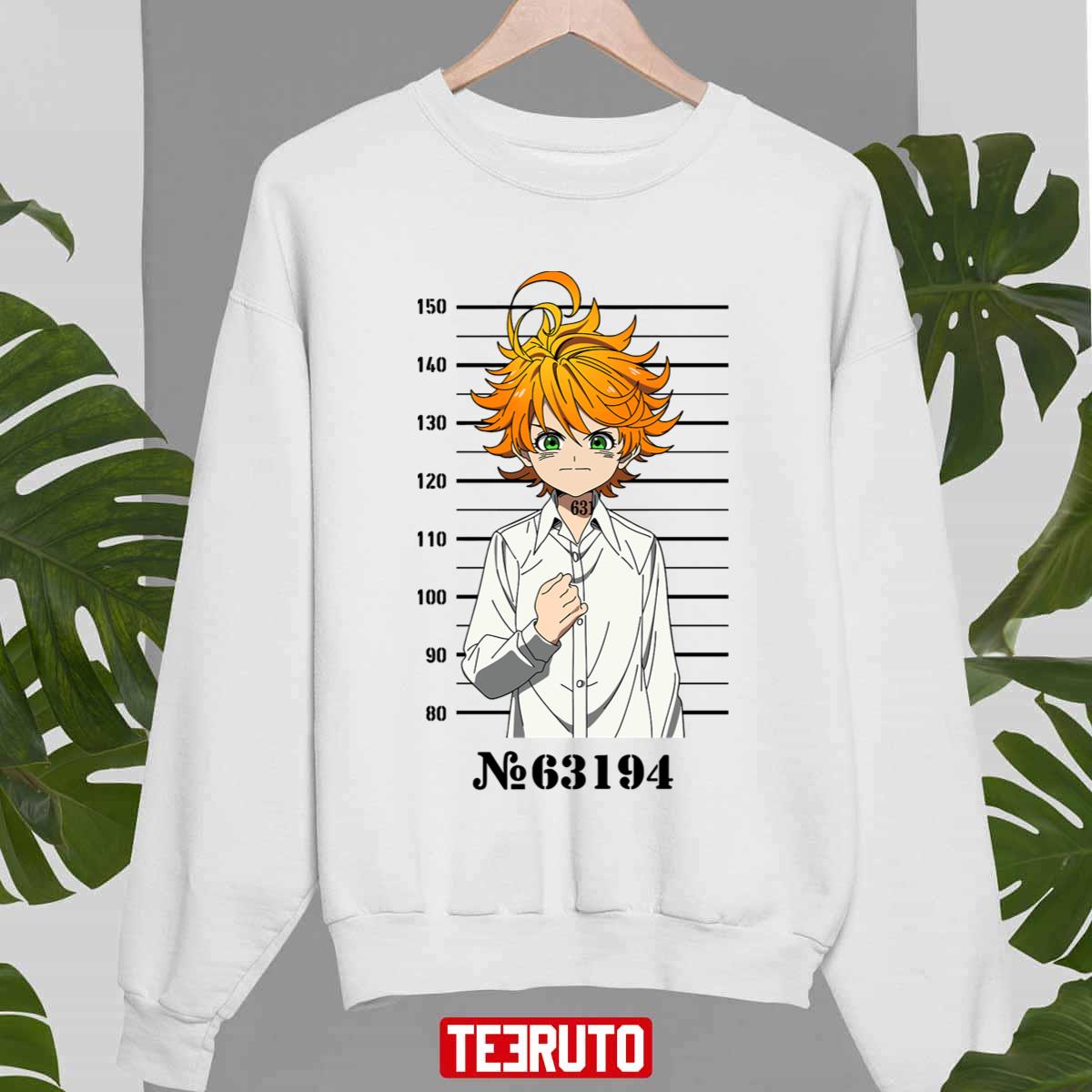 No 63194 Emma The Promised Neverland Unisex Sweatshirt - Teeruto