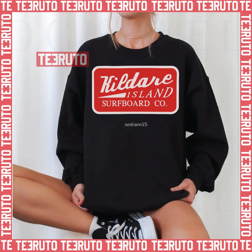 Outer Banks Red Sign Kildare Island Surf Unisex Sweatshirt - Teeruto