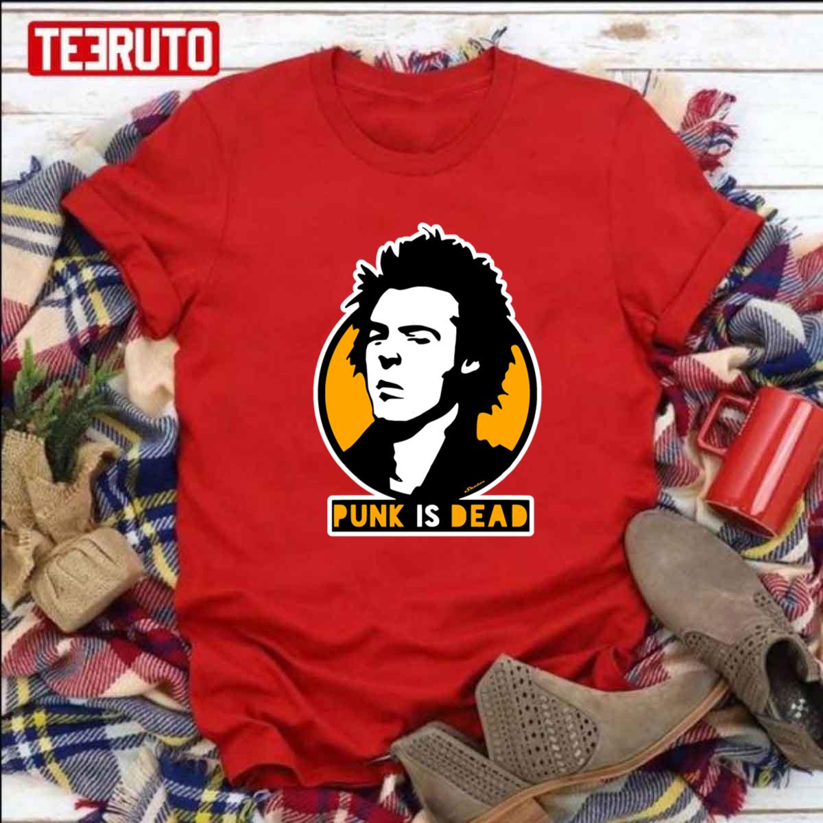 Punk Is Dead Sid Vicious Unisex T-Shirt - Teeruto