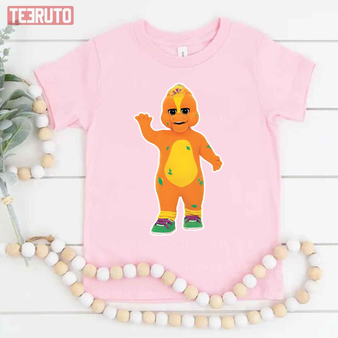 Riff The Good Friend Barney The Dinosaur Unisex T-Shirt - Teeruto