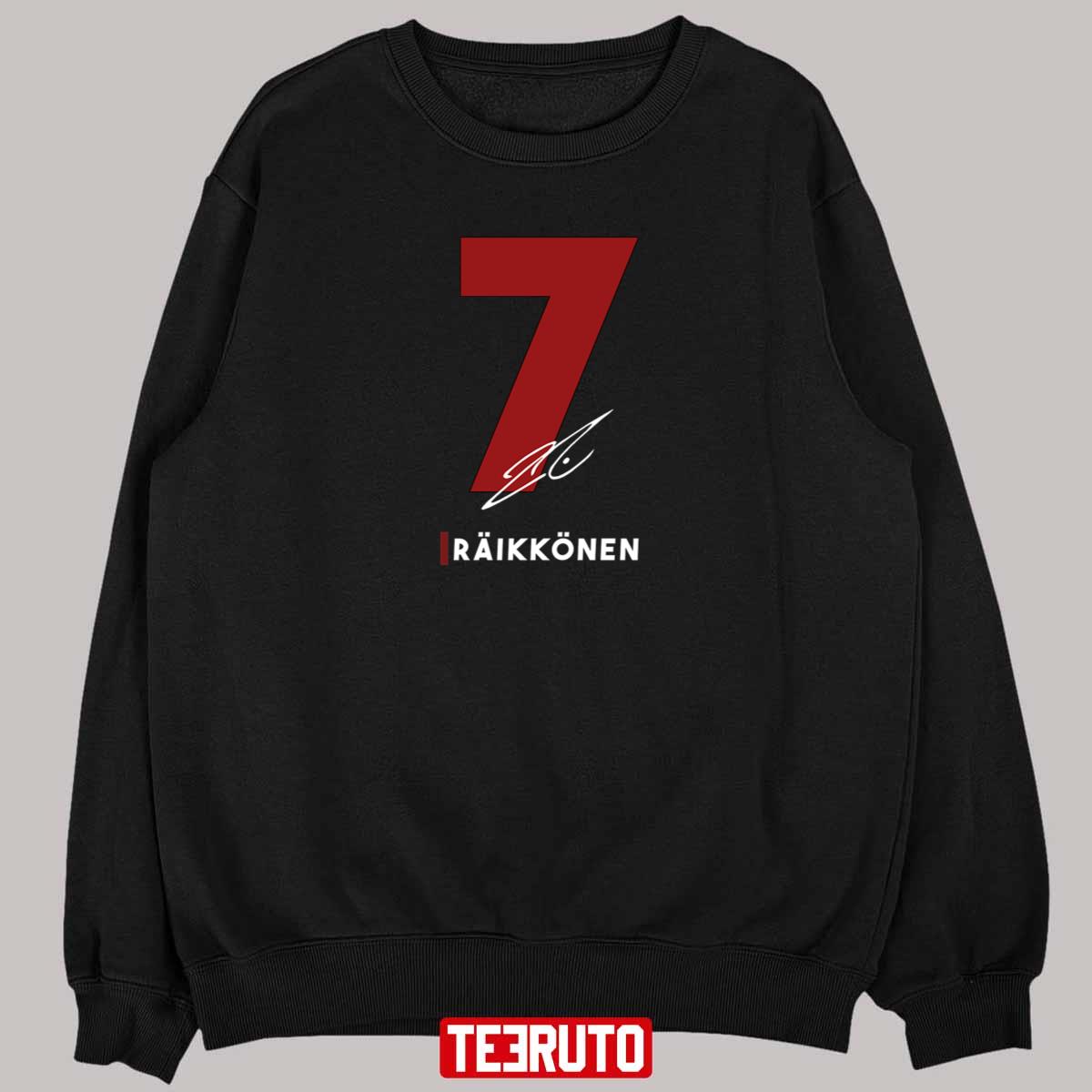 Signature Art Kimi Raikkonen Unisex T-Shirt - Teeruto