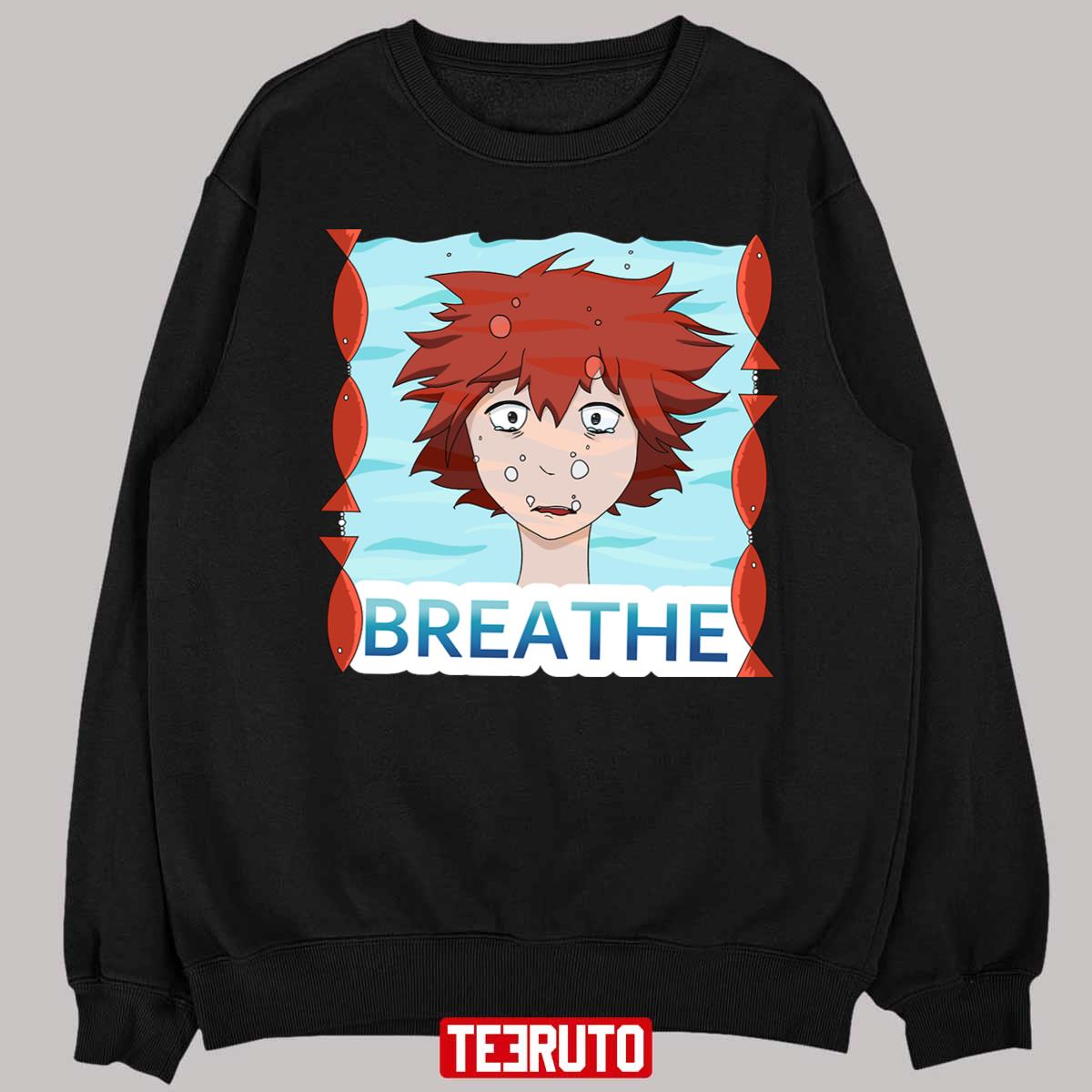 Striking Underwater Breathe Tsuritama Unisex T-Shirt - Teeruto