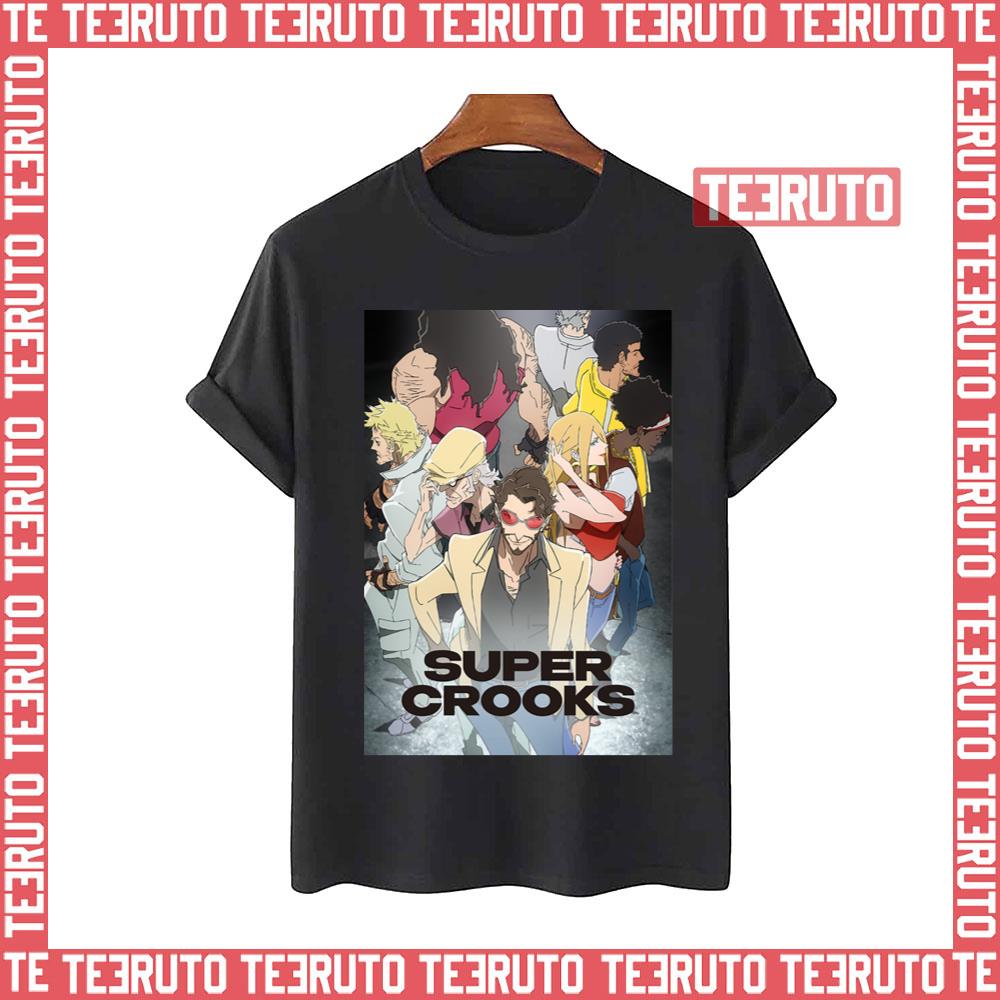 Super Crooks Anime Graphic Unisex T-Shirt - Teeruto