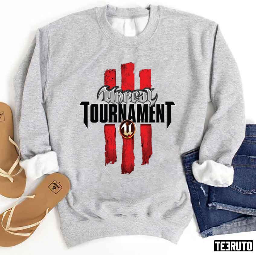 Unreal Tournament 90s Video Game Unisex Sweatshirt - Teeruto
