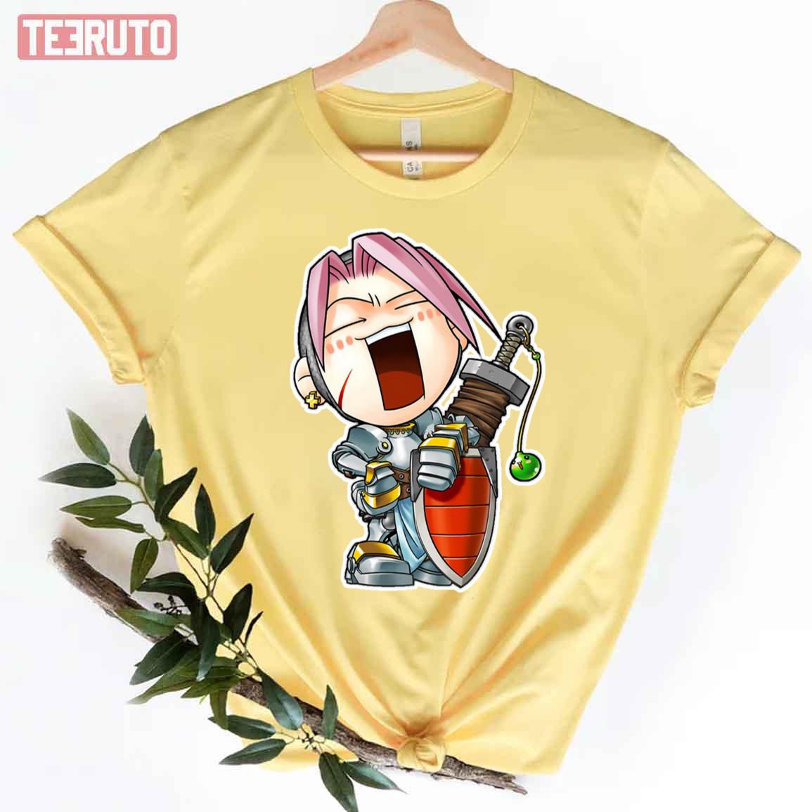 Warrior Chibi Design Maplestory Unisex T-Shirt - Teeruto