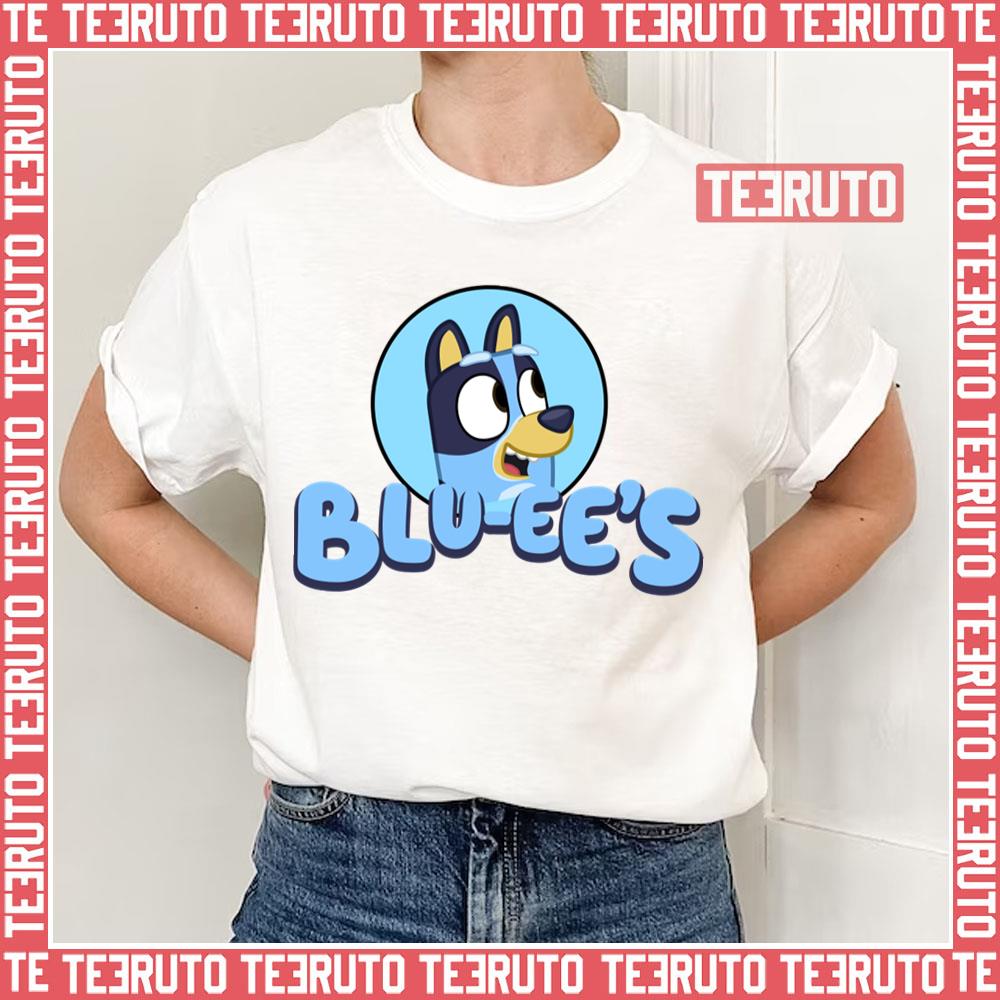 Bluee's Bluey Logo Cartoon Unisex Tank Top - Teeruto