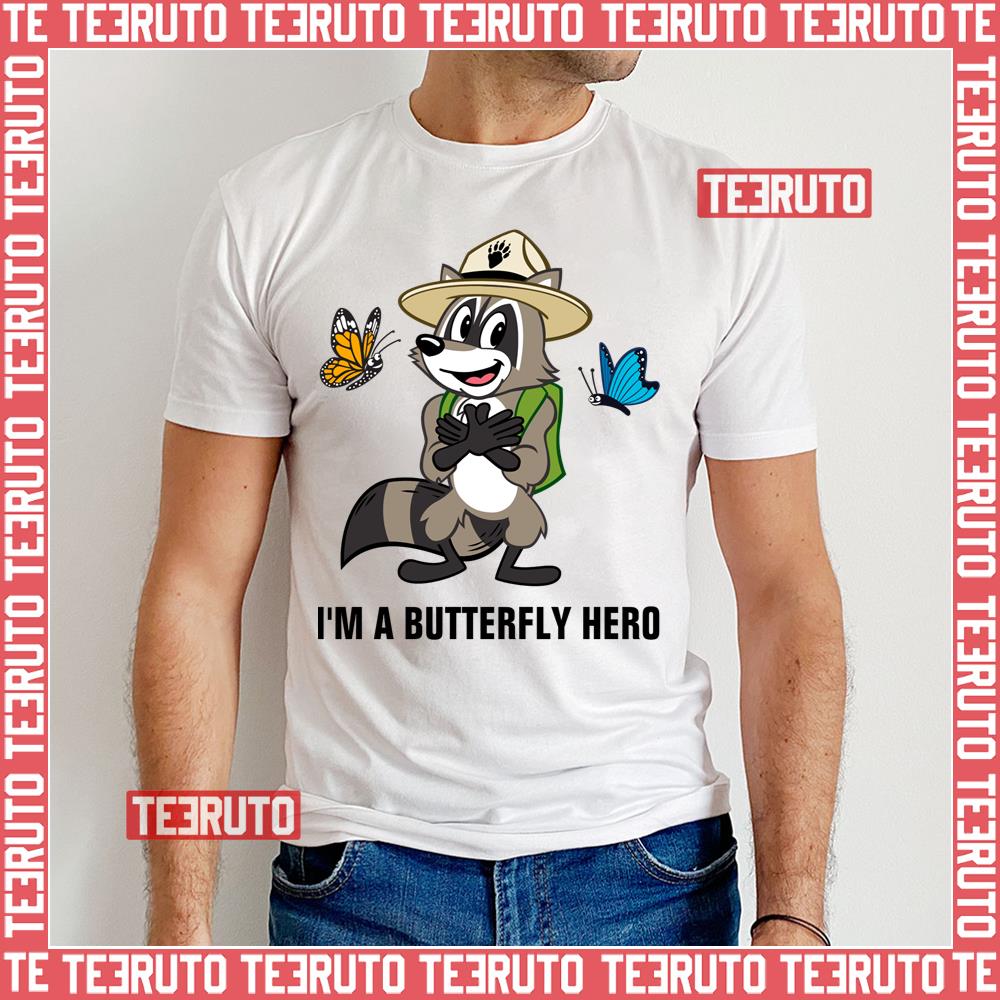 Butterfly Hero Butterfly Sign Baby Ranger Rick Unisex T-Shirt - Teeruto