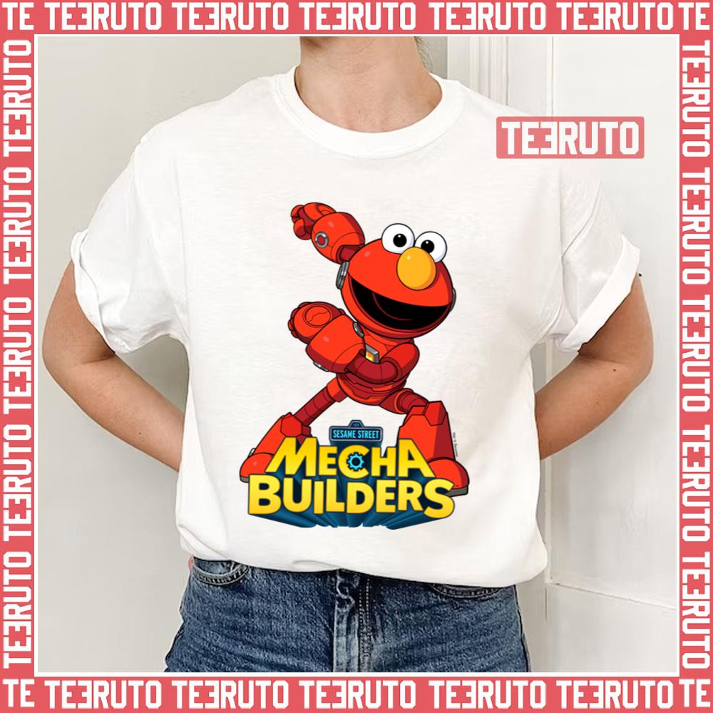 Elmo Toddler Sesame Street Mecha Builders Unisex T-Shirt - Teeruto