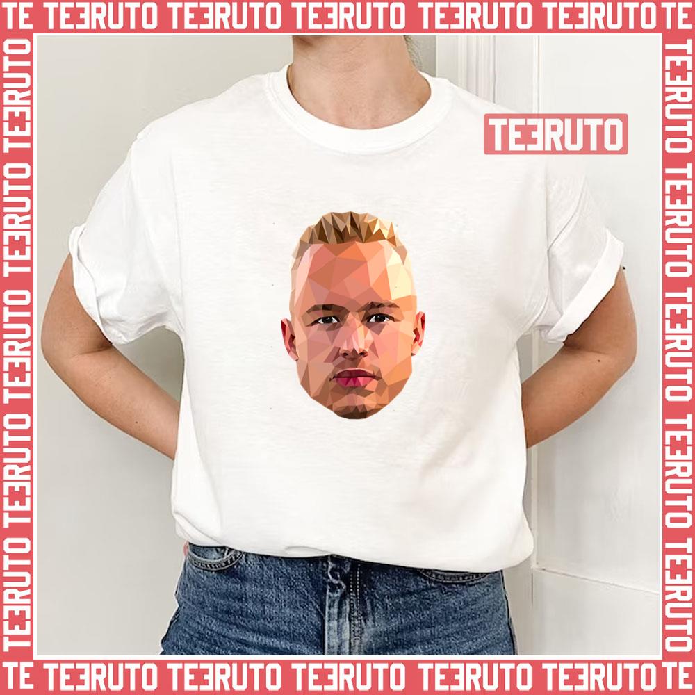 Geometric Portrait Nikita Mazespin Unisex T-Shirt - Teeruto