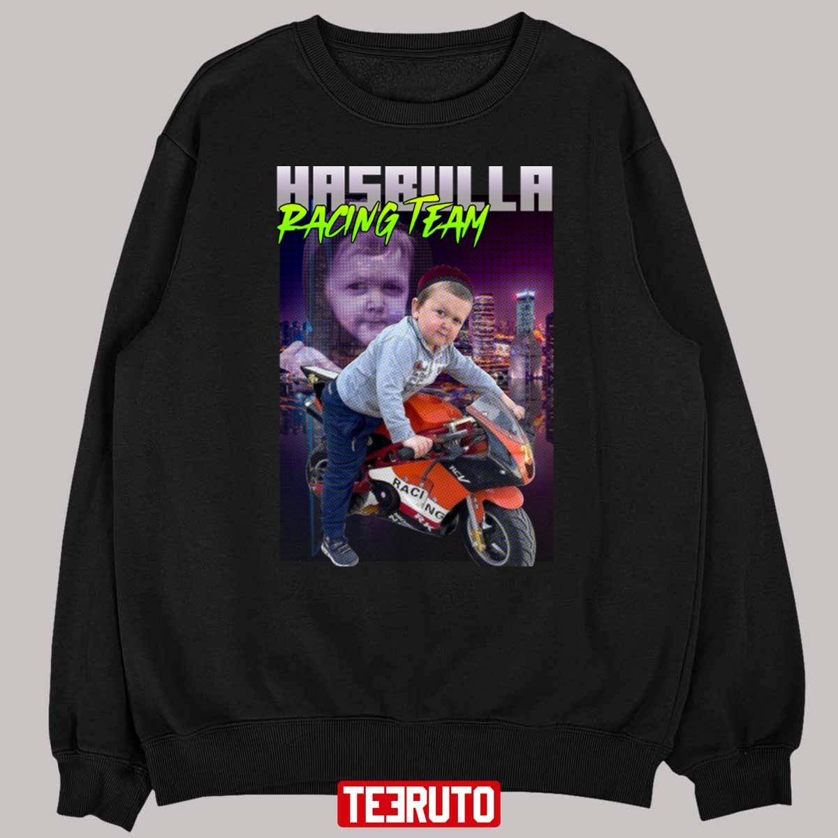 Hasbulla Racing Team Motorcycle Unisex T-Shirt - Teeruto