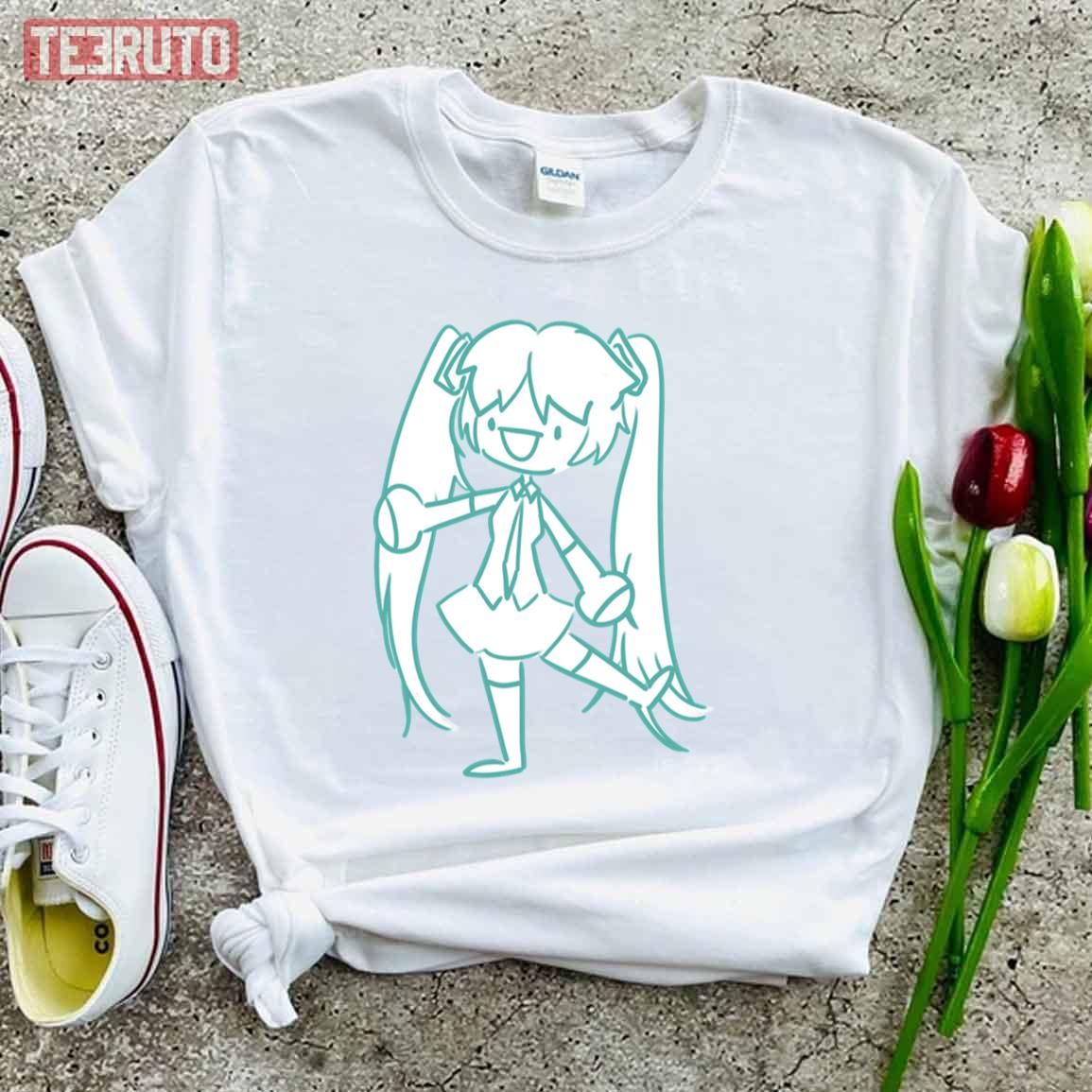 Hatsune Miku Hatsune Miku Colorful Stage Unisex T-Shirt - Teeruto