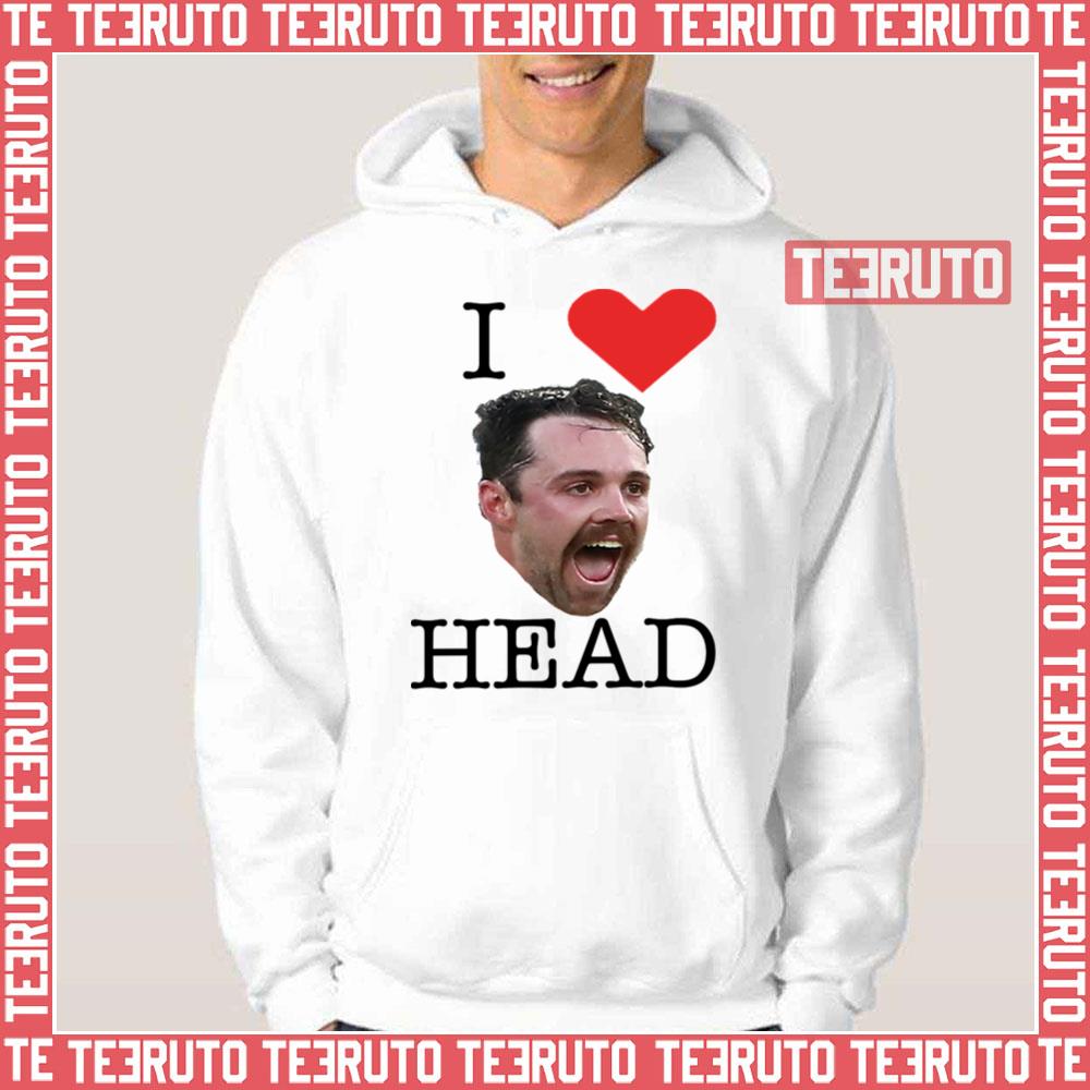 I Love Travis Head Cricket Design Unisex T-Shirt - Teeruto