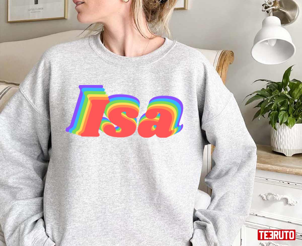 Isa Cute Rainbow Stayc Band Unisex Sweatshirt - Teeruto