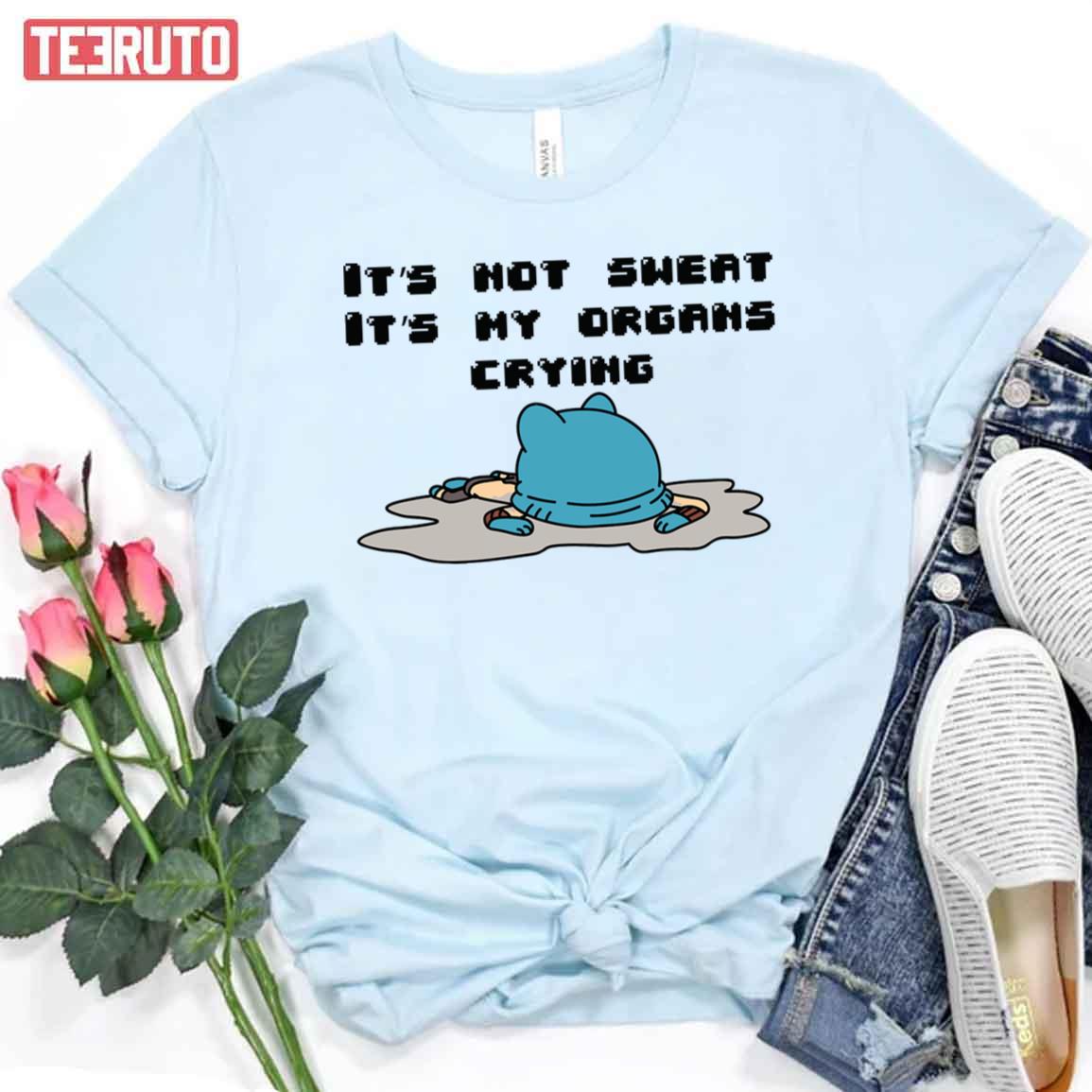 It's Hot Sweat It's My Organs Crying Gumball The Amazing World Of ...
