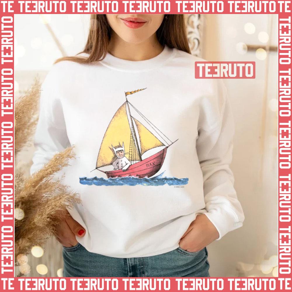 Max Sailing Where The Wild Things Are Unisex T-Shirt - Teeruto