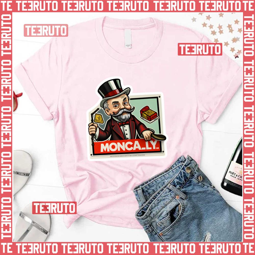 Mr Monopoly Cartoon Art Unisex T-Shirt - Teeruto