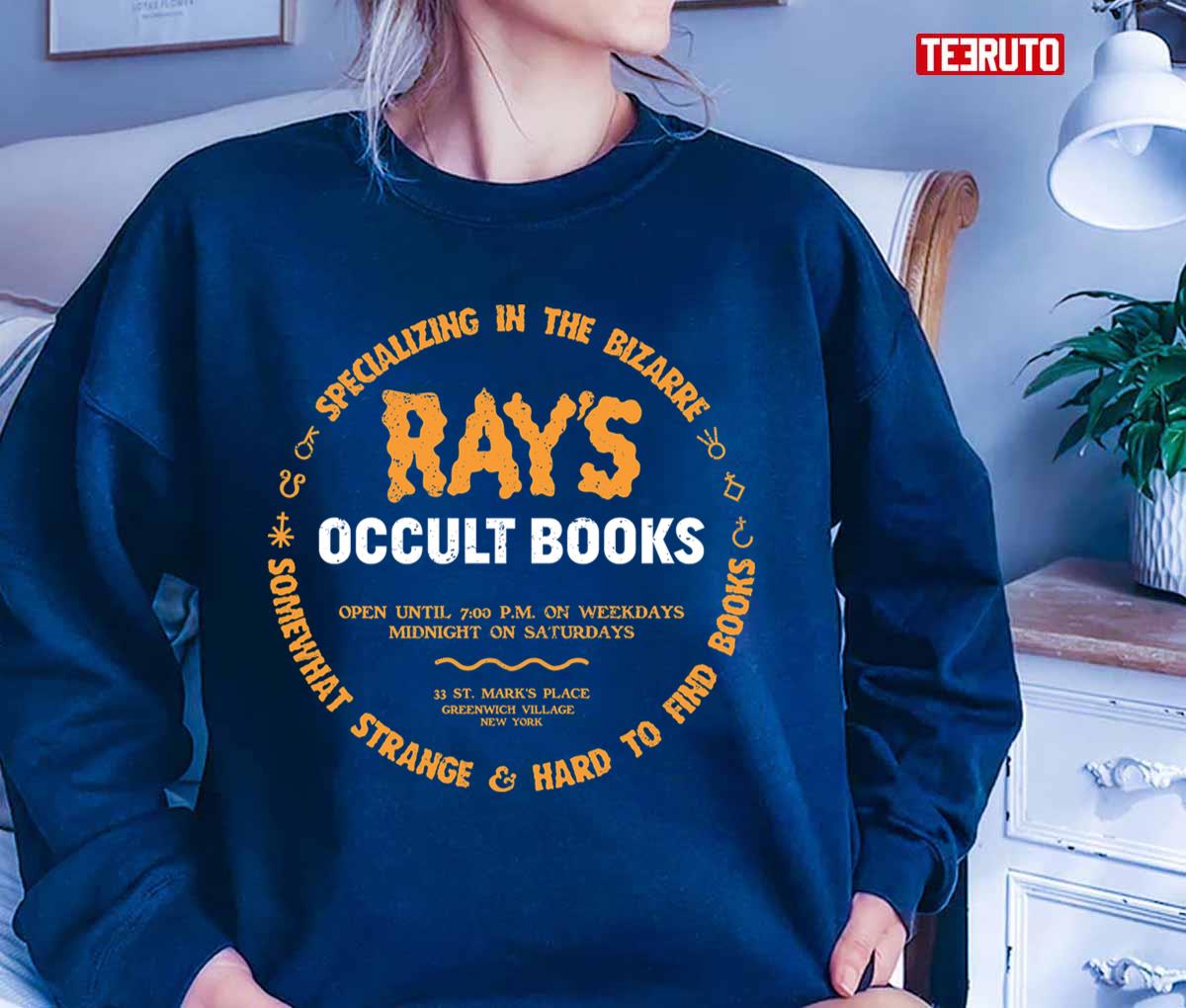 Ray's Occult Books New York The Blues Brothers Unisex T-Shirt - Teeruto