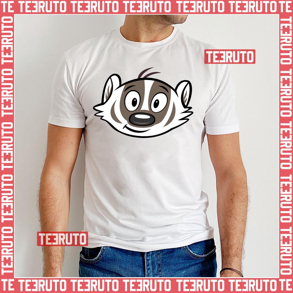 Ricky Raccoon Boomer Badger Face Ranger Rick Unisex T-Shirt - Teeruto