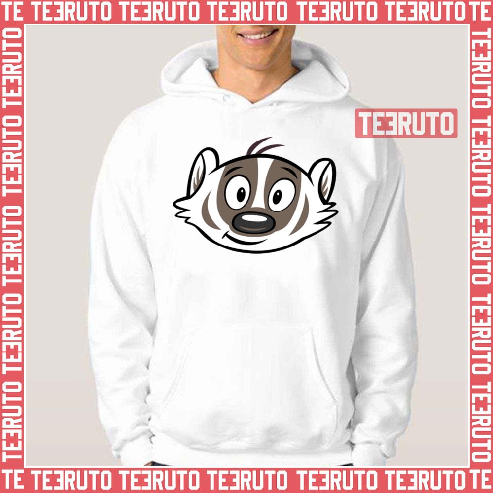 Ricky Raccoon Boomer Badger Face Ranger Rick Unisex T-Shirt - Teeruto