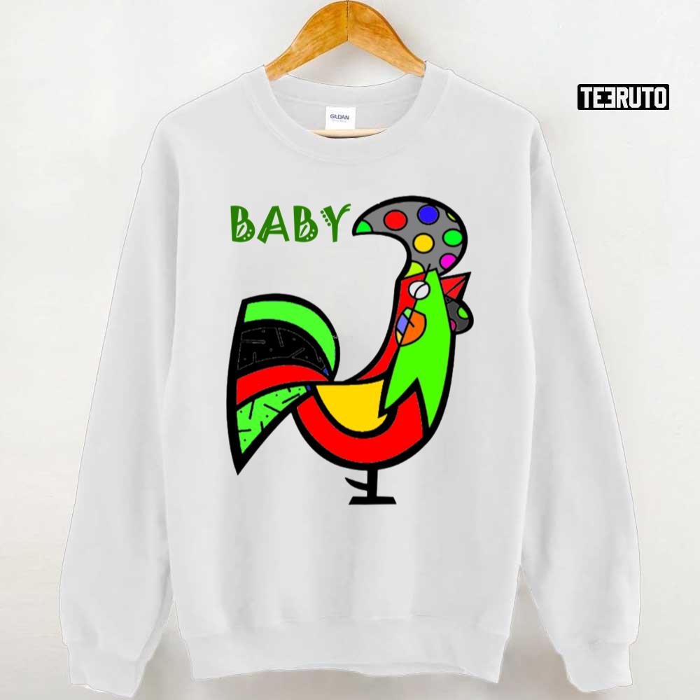 Rooster Symbols Rugby Logo Unisex T-Shirt - Teeruto