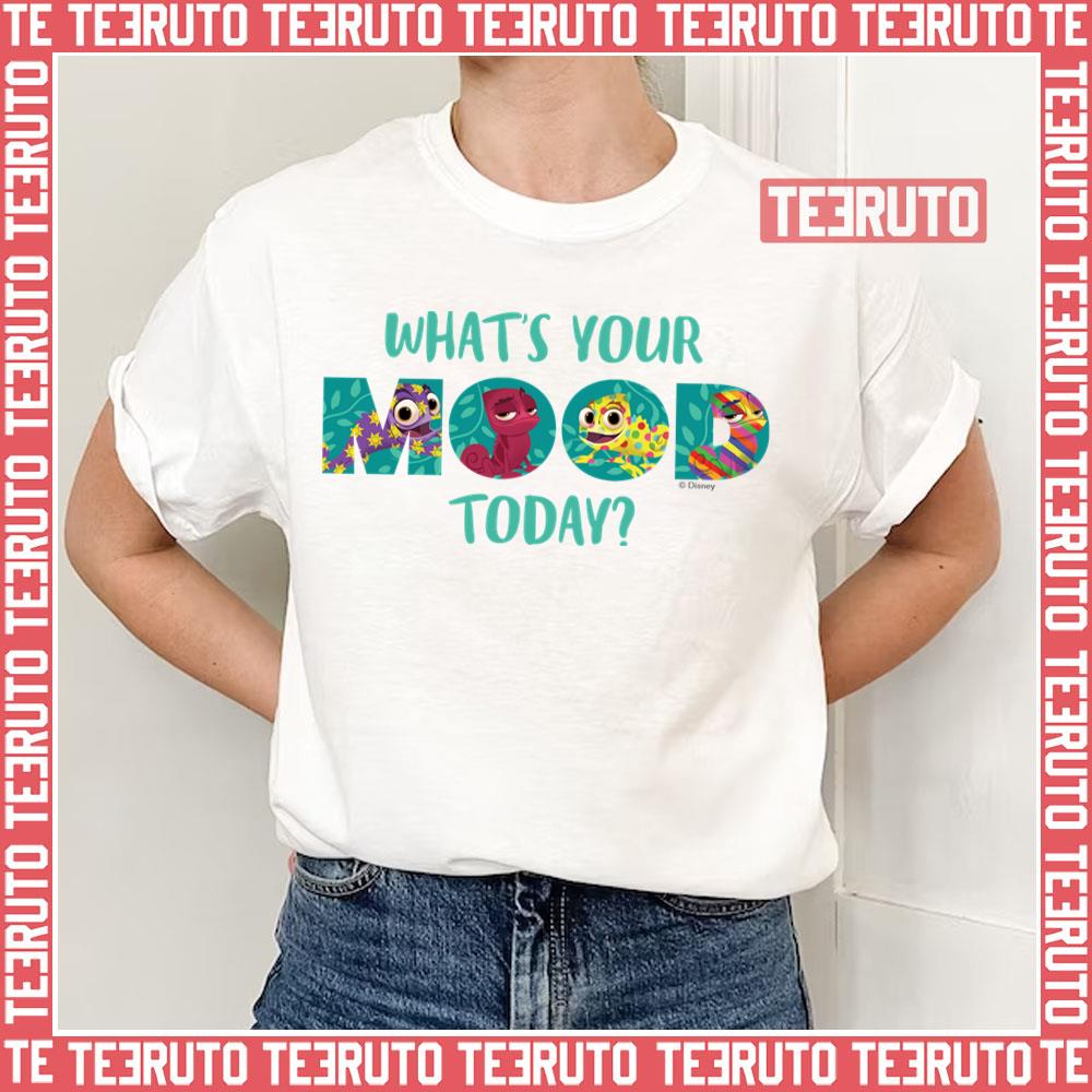 Tangled Pascal What's Your Mood Today Rapunzel Unisex T-Shirt - Teeruto