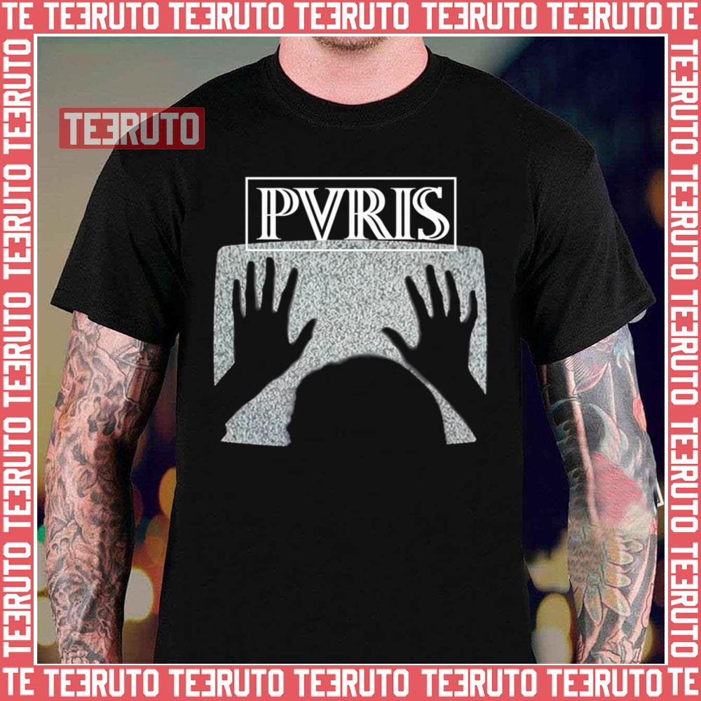 The Hand Mirror Pvris Music Logo Band Unisex T-Shirt - Teeruto