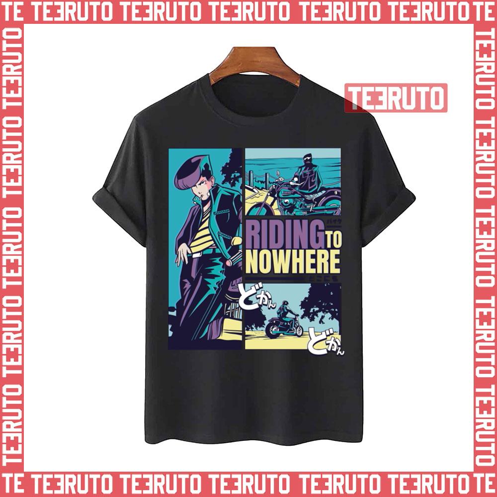 Anime Vaporwave Riding Nowhere Anime Bleach Unisex T-Shirt - Teeruto