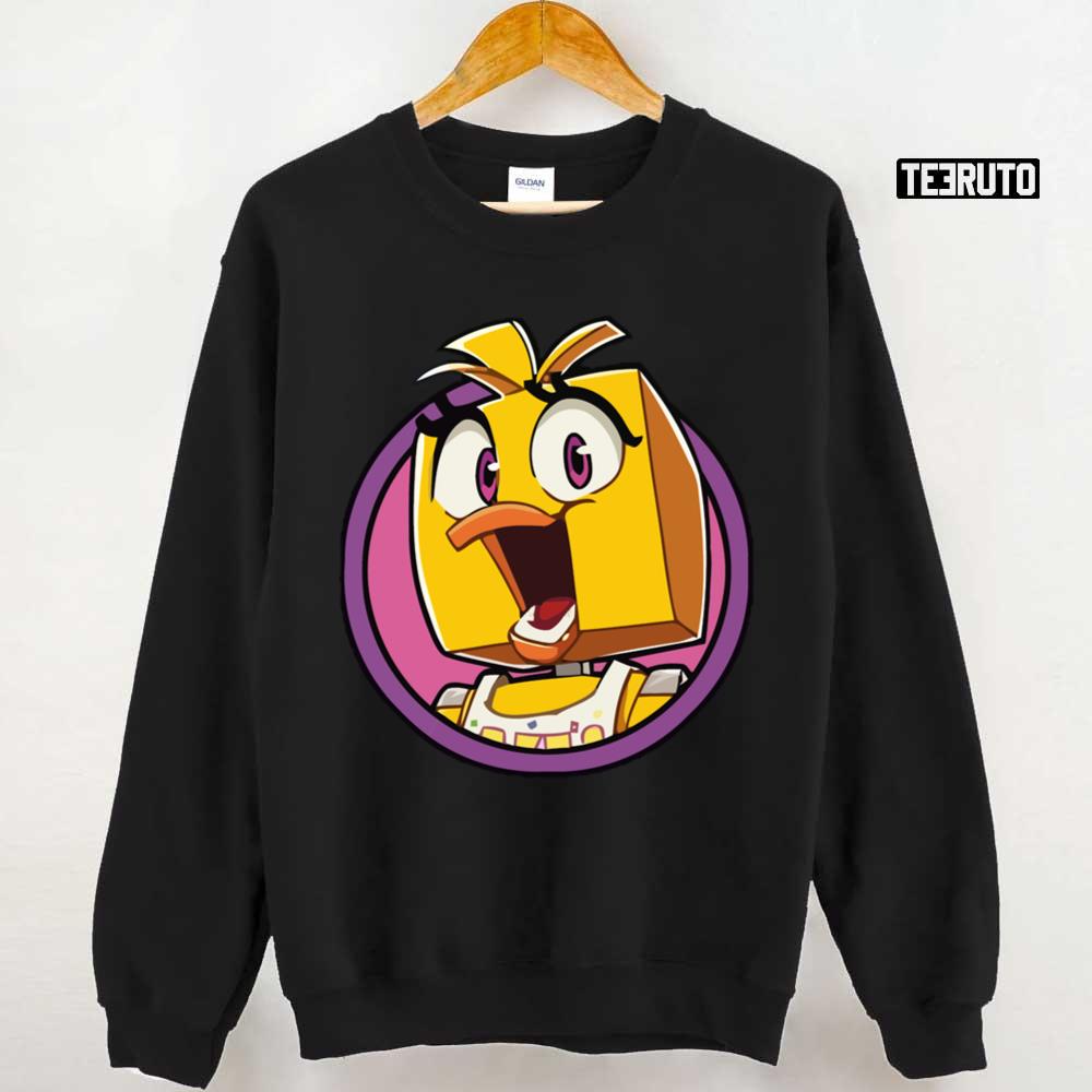 Chicka Five Nights At Freddy's Cartoon Art Unisex T-Shirt - Teeruto