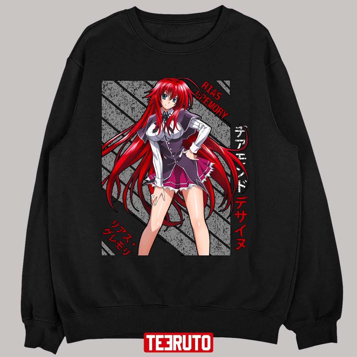 Crimson-Haired Ruin Princess Rias Gremory High School Dxd Unisex T ...
