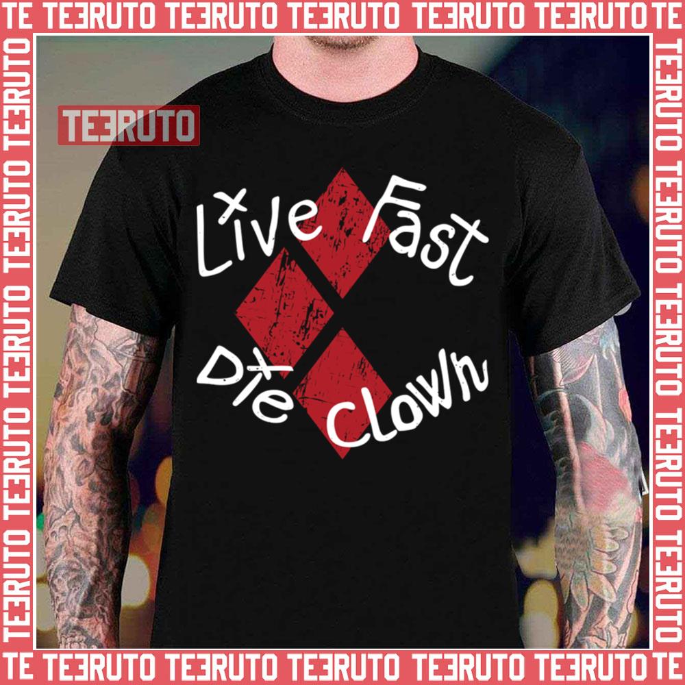 Die Clown Logo Harley Quinn Unisex T-Shirt - Teeruto