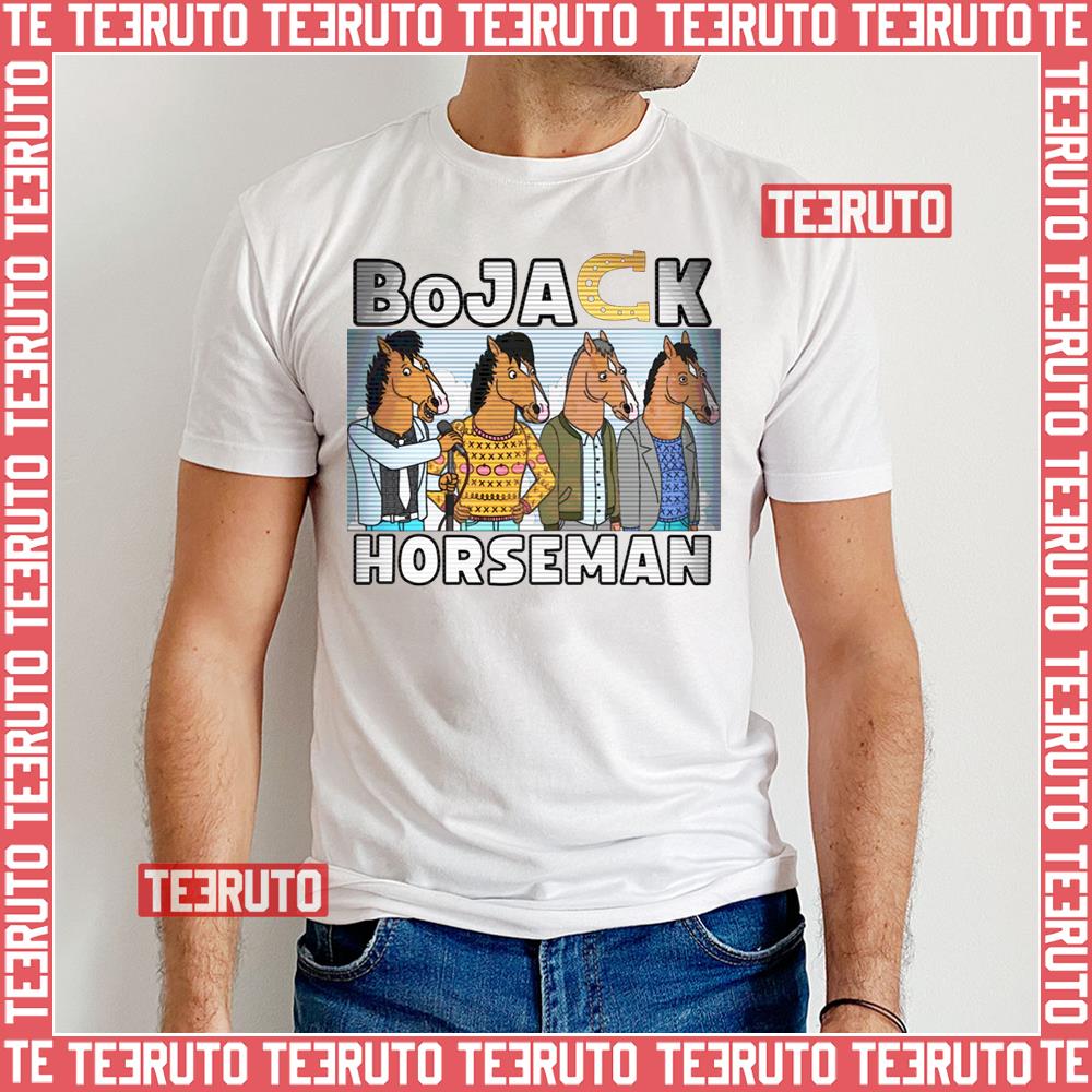 Funny Squad Mugshot Bojack Horseman Unisex T-Shirt - Teeruto