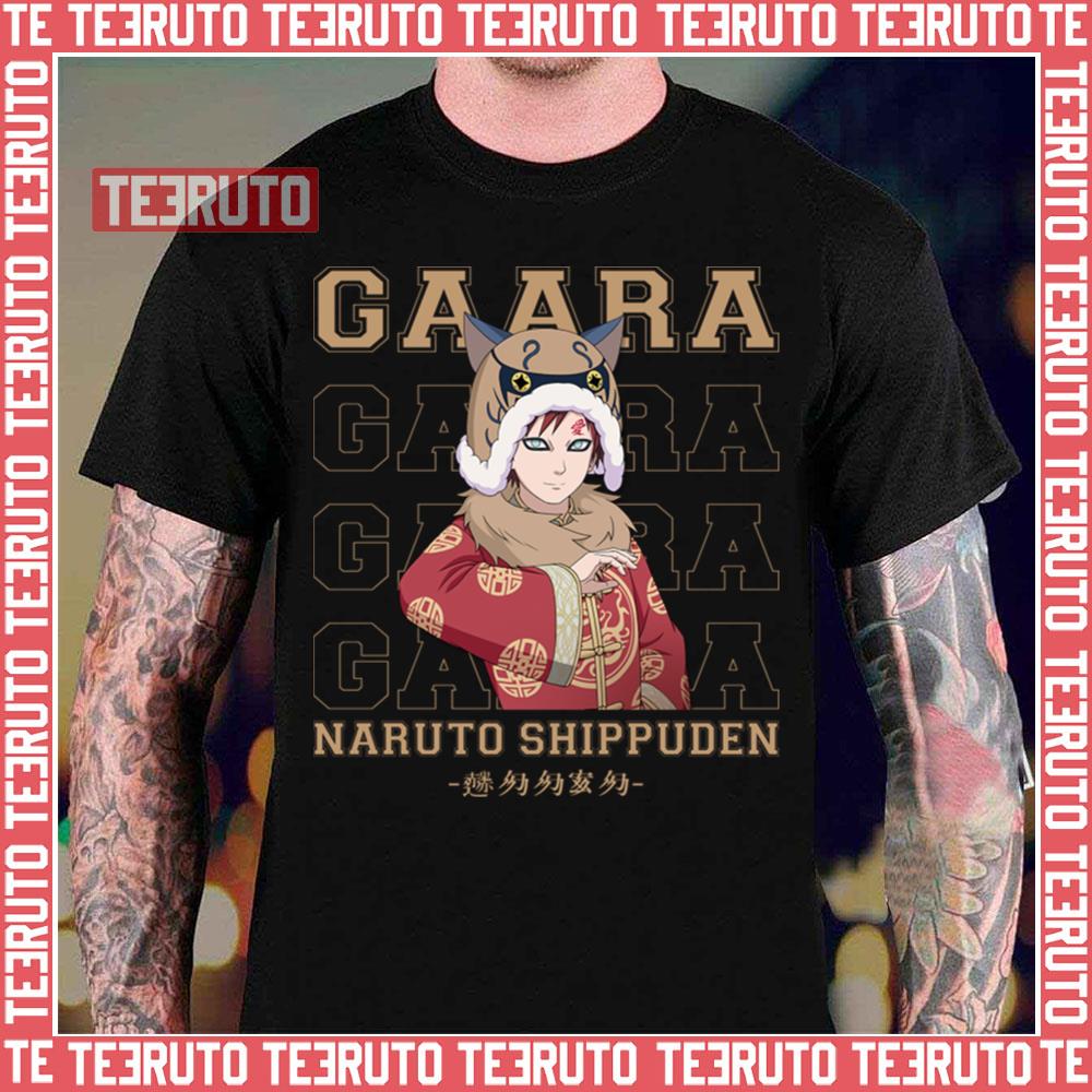 Kagekaze Gaara Definition Naruto Shippuden Unisex T-Shirt - Teeruto