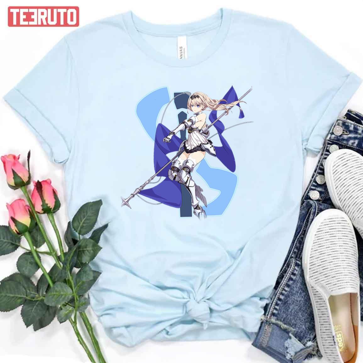 Model Sheet Character Honkai Impact Art Unisex T-Shirt - Teeruto