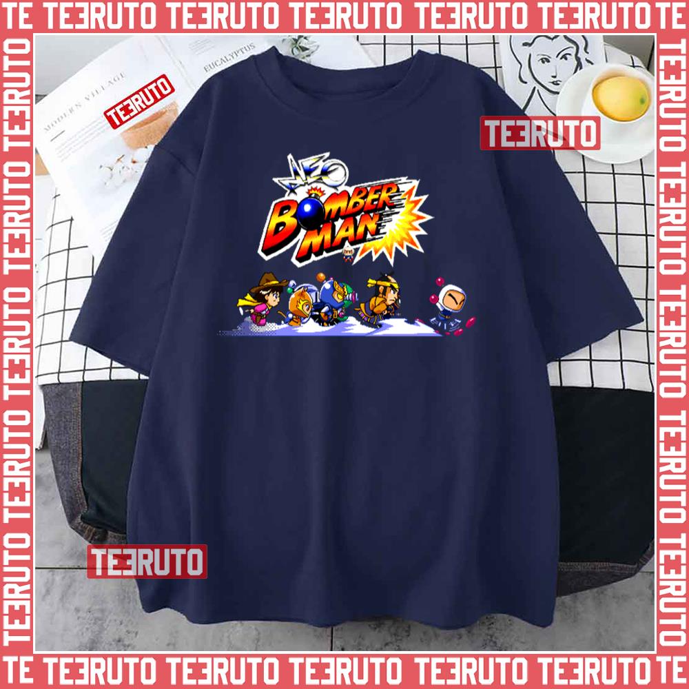 Neo Characters Bomberman Unisex T-Shirt - Teeruto