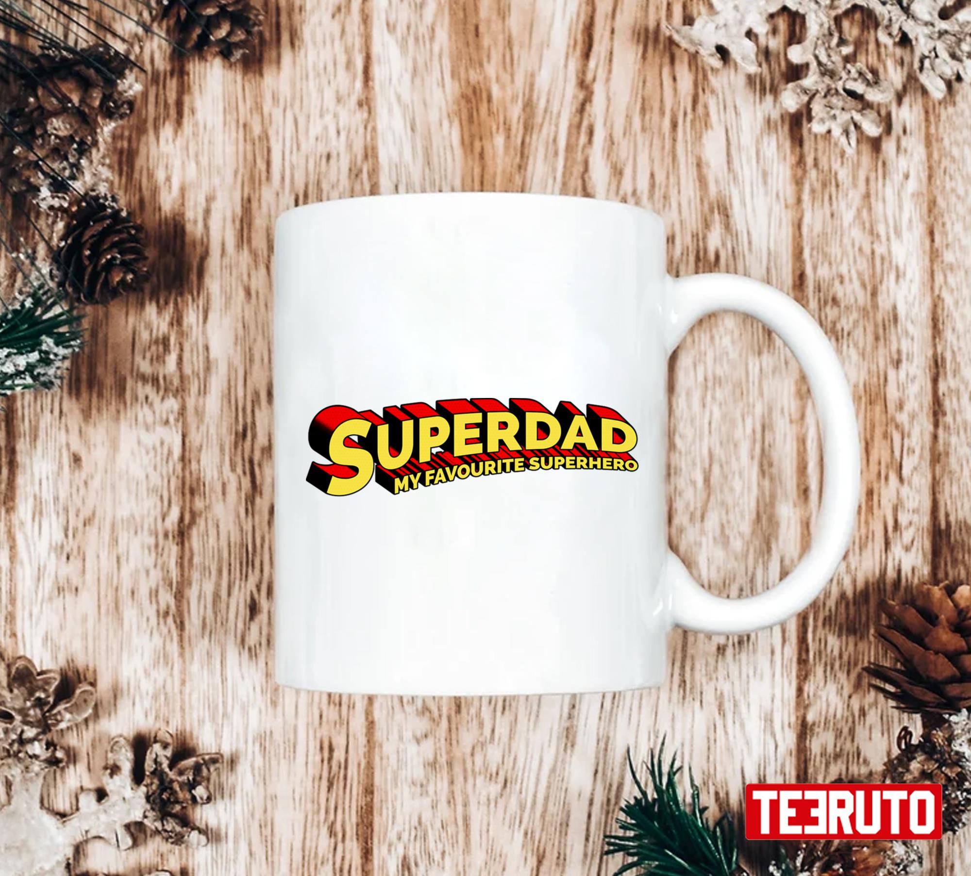 Superdad Fathers Day Gift Mug - Teeruto