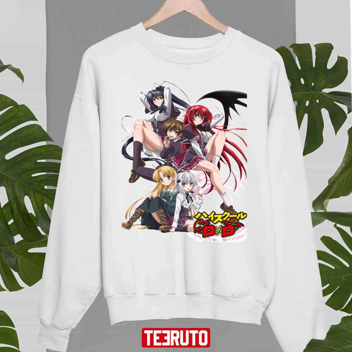 The Main Cast Of High School Dxd Rias Gremory Unisex T-shirt - Teeruto