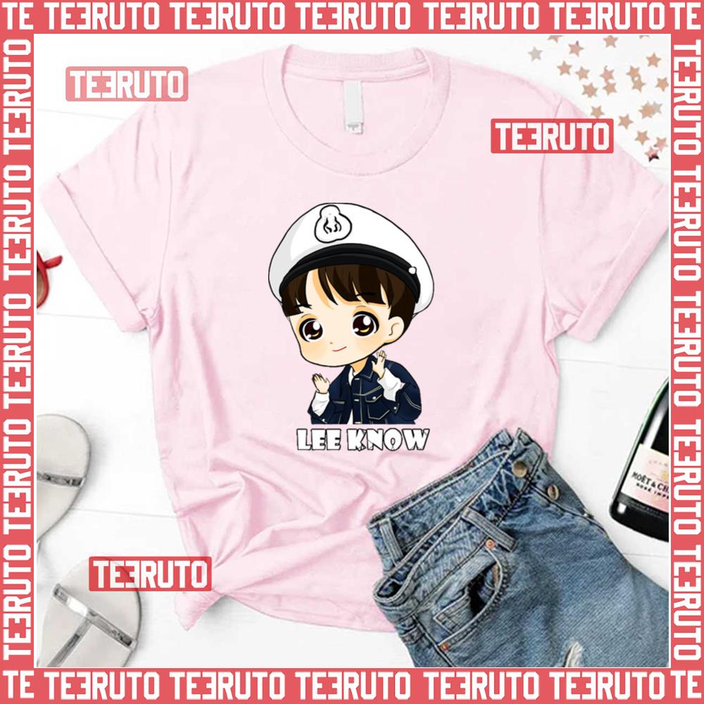 Baby Chibi Stray Kids Lee Know Chibi Unisex T-Shirt - Teeruto