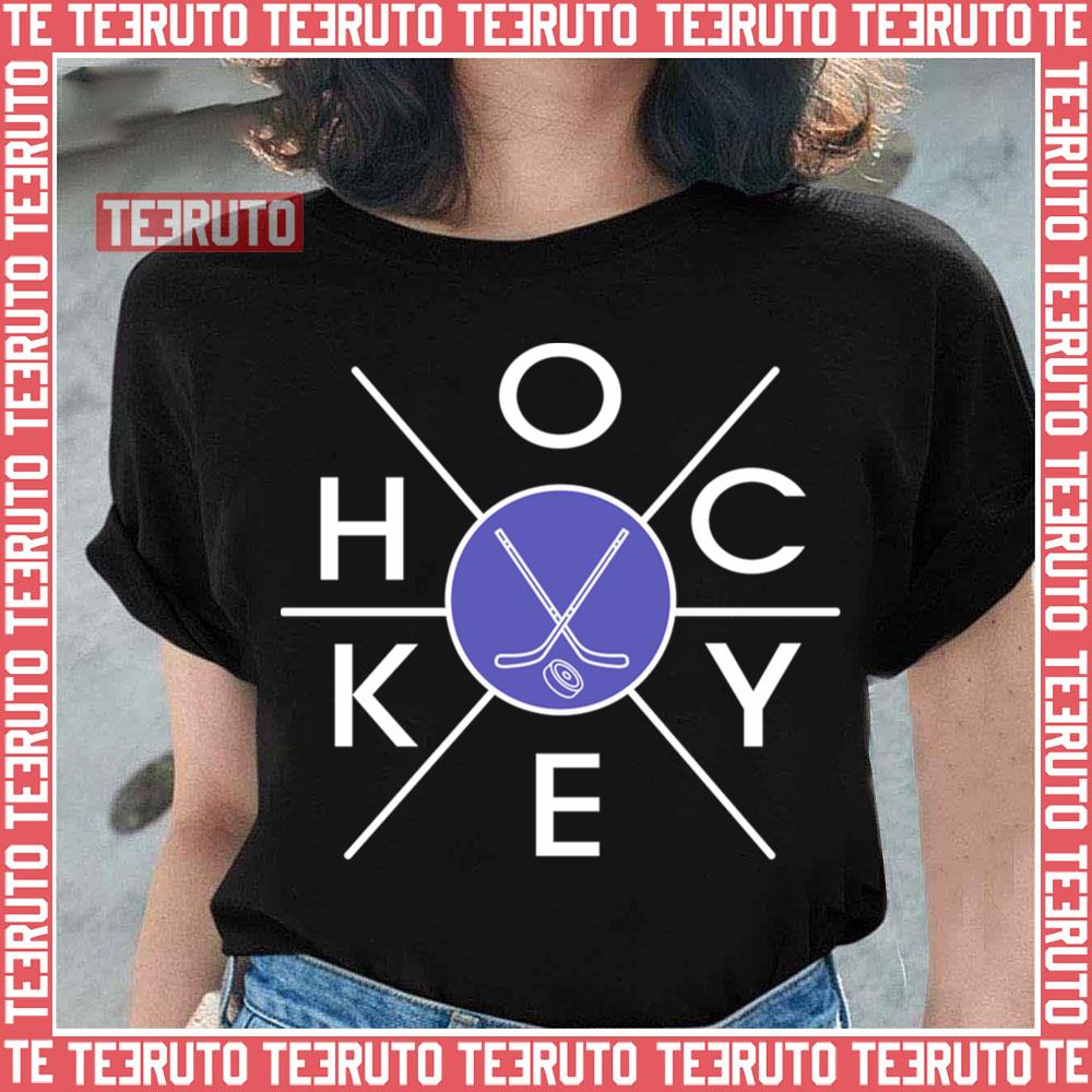 Hockey Hex Cross Design Hex Girls Unisex Sweatshirt - Teeruto