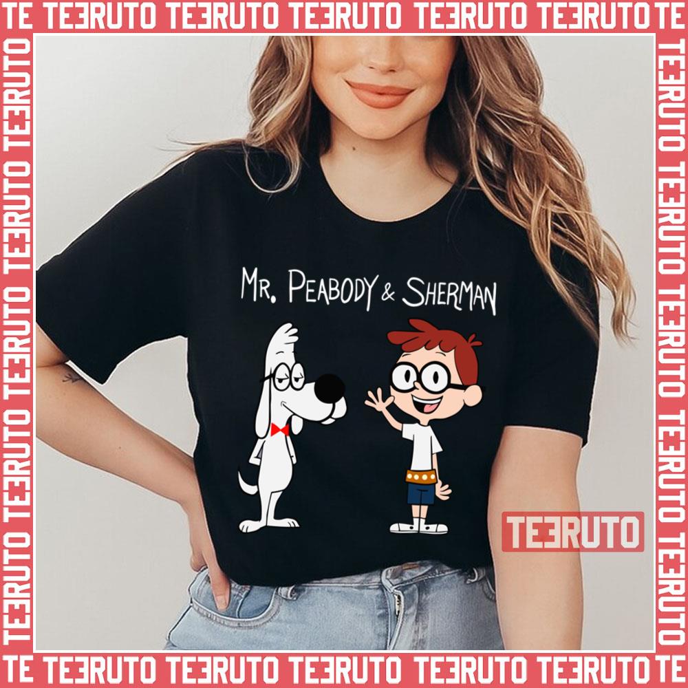 Mr Peabody And Sherman Cartoon Friends Unisex T-Shirt - Teeruto