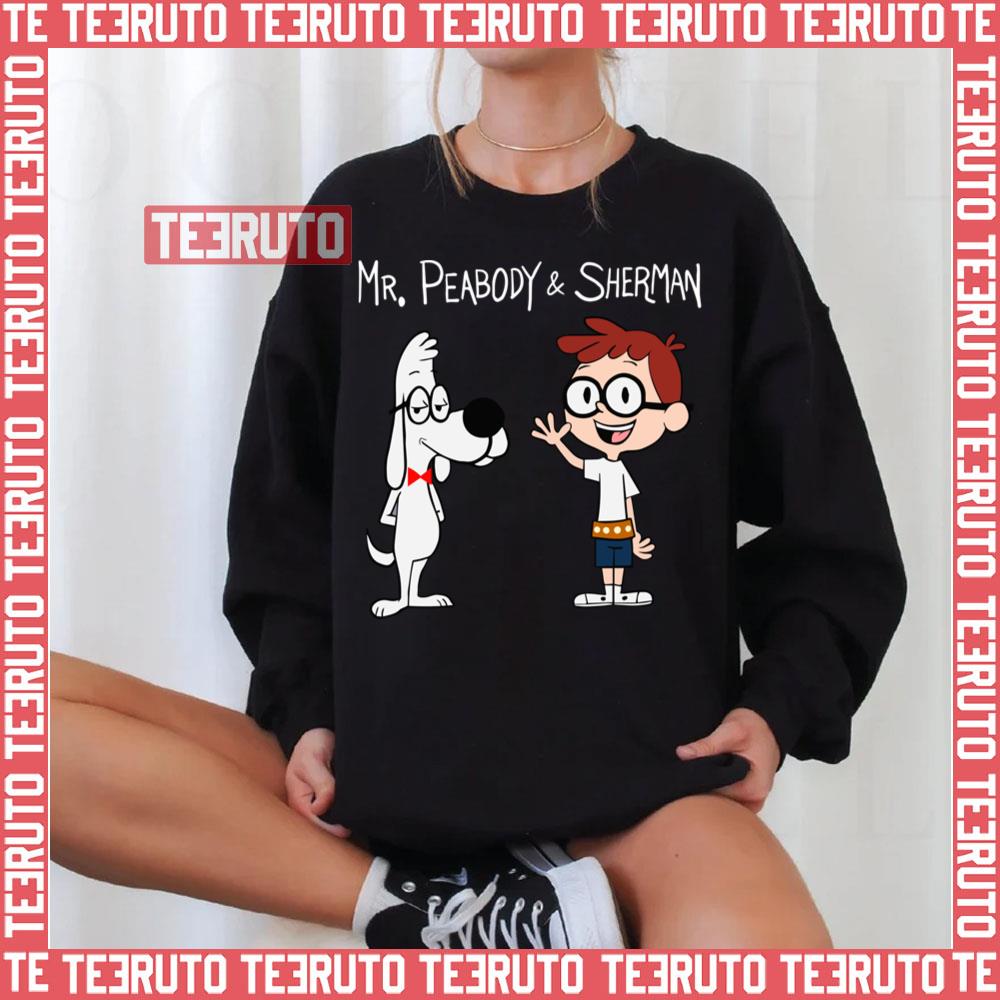 Mr Peabody And Sherman Cartoon Friends Unisex T-Shirt - Teeruto