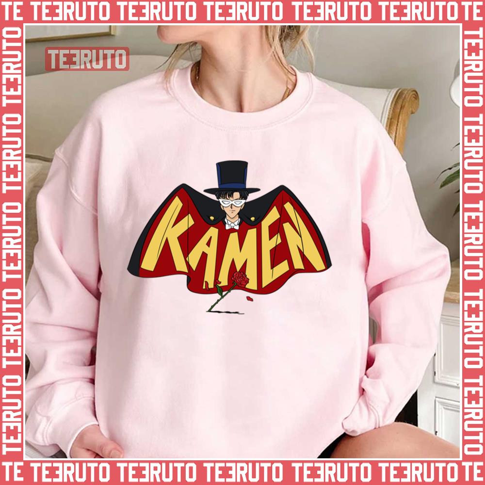 Retro Tuxedo Kamen Logo Sailor Moon Unisex T-Shirt - Teeruto