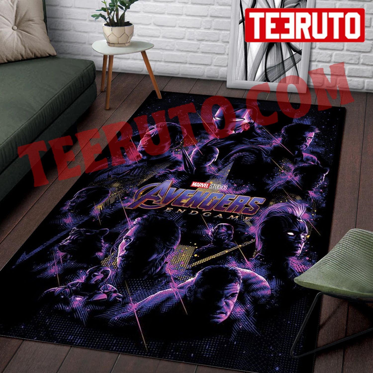 Avengers Endgame The Final Battle Marvel Rug - Teeruto