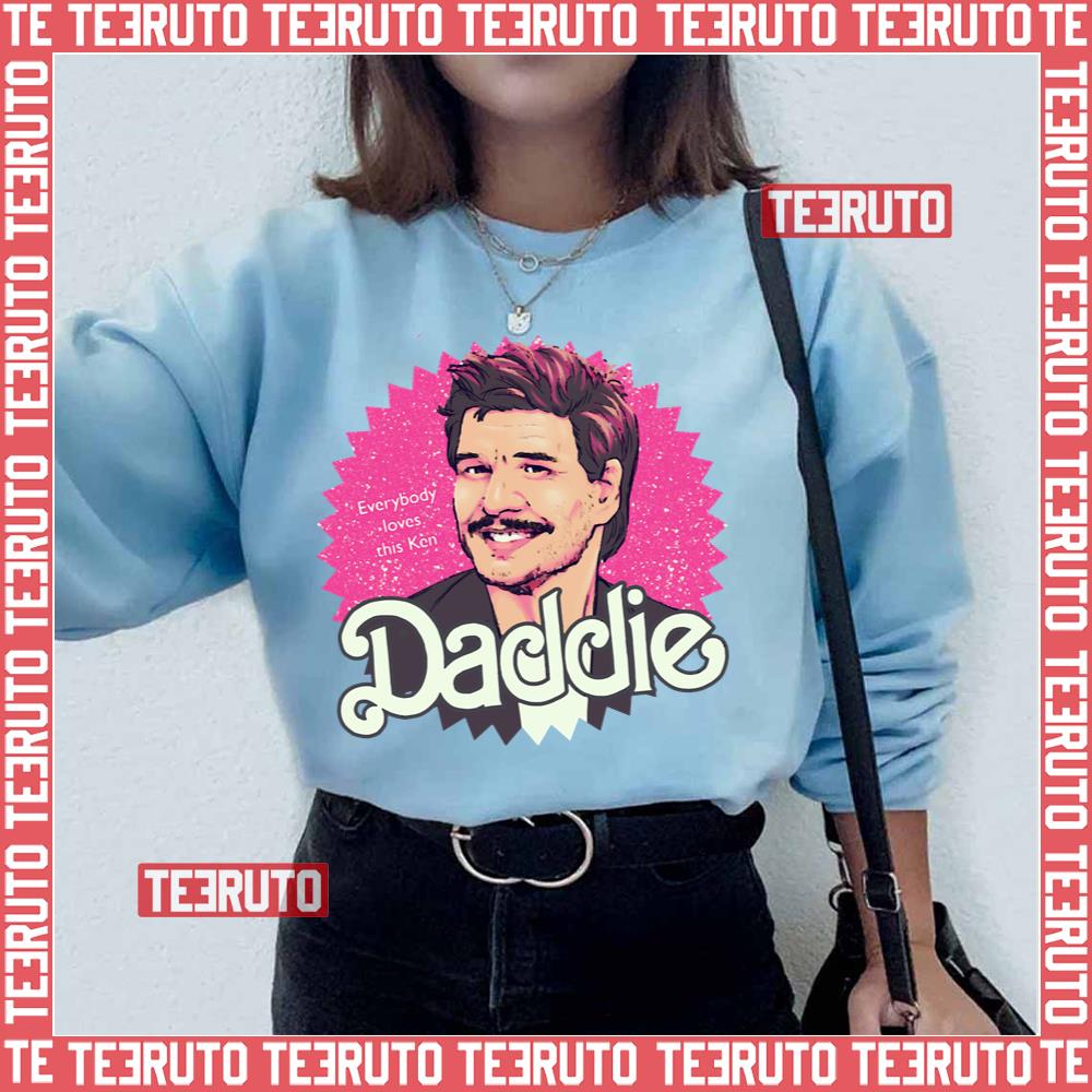 Daddie Pedro Pascal Barbie Stamp Meme Unisex T-Shirt - Teeruto