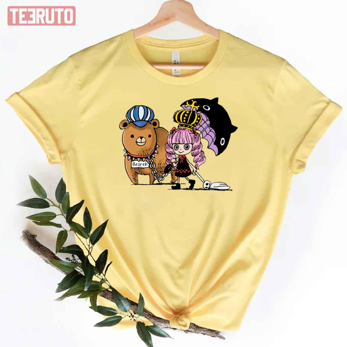 Perona And Beareh Childhood Color One Piece Unisex T-Shirt - Teeruto