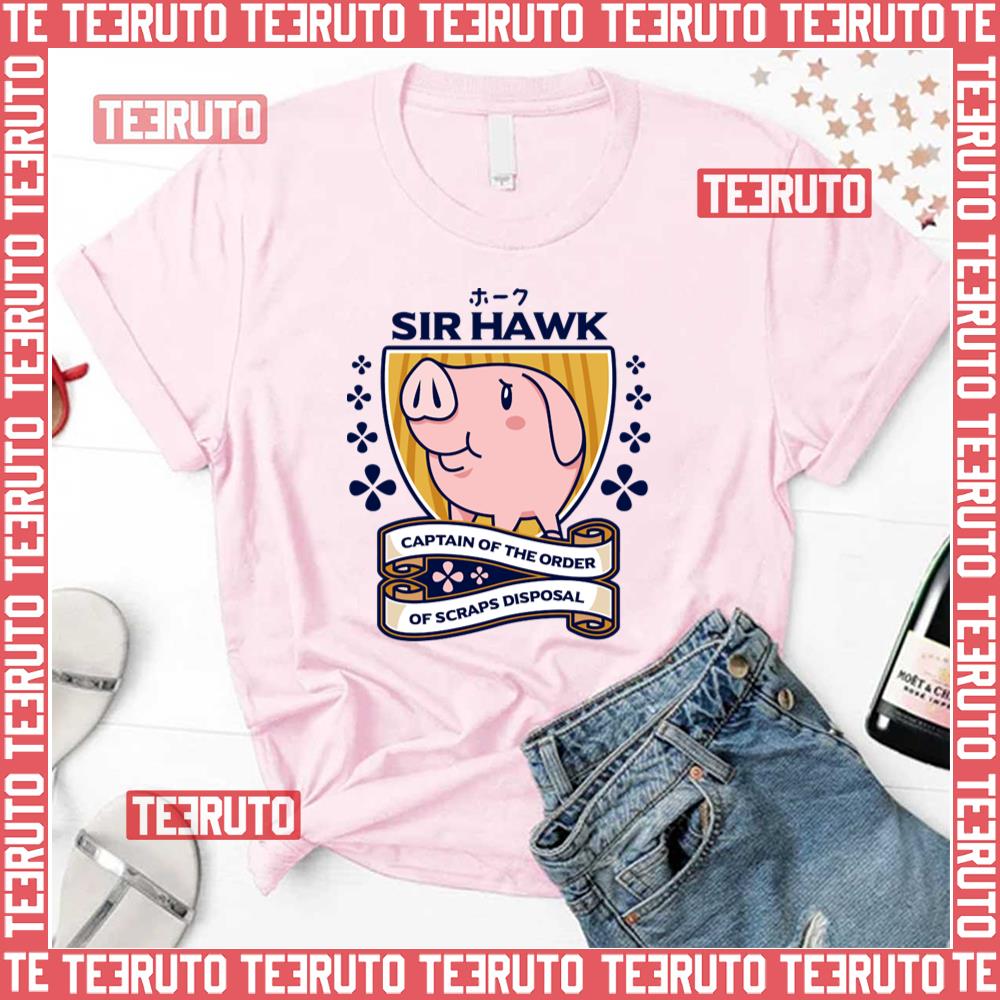Sir Hawk Seven Deadly Sins Unisex T-Shirt - Teeruto