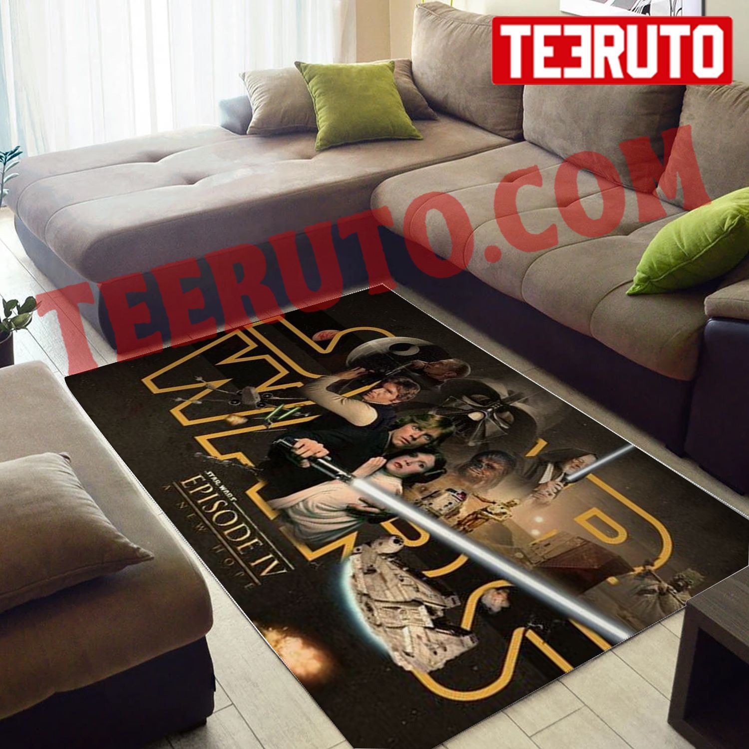 Star Wars Movie The Anthology Rug - Teeruto