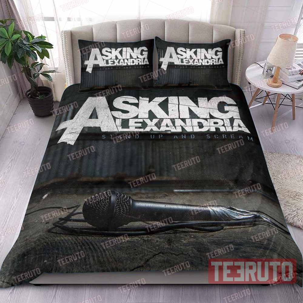 Asking Alexandria Stand Up and Scream Bedding Set - Teeruto