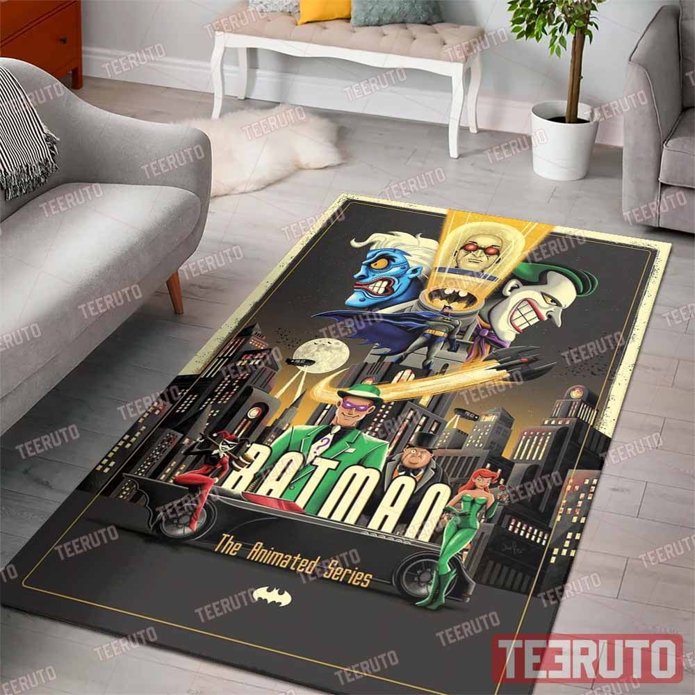 Batman The Animated Series Art Rug - Teeruto