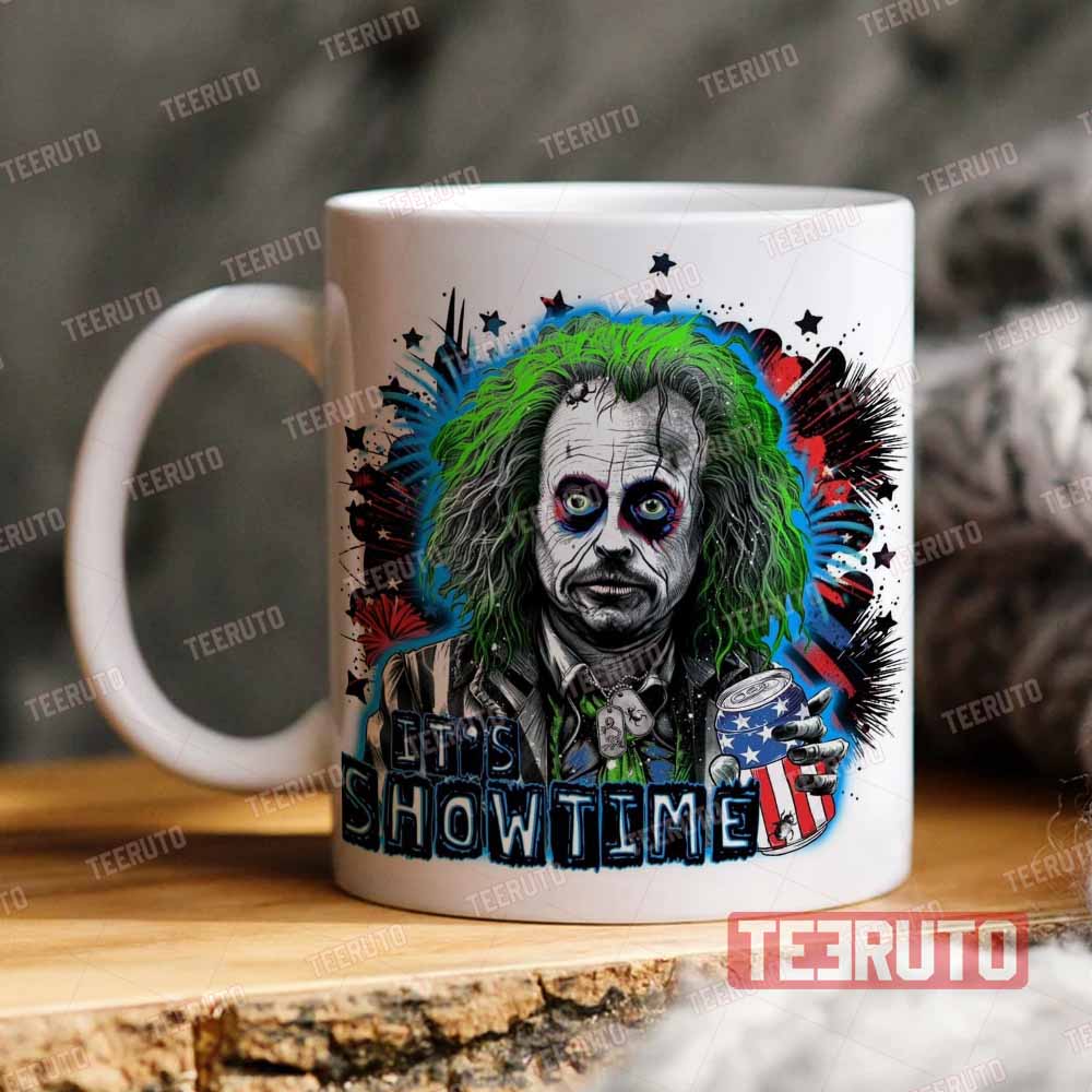 Beetlejuice It's Showtime Fanart Mug - Teeruto