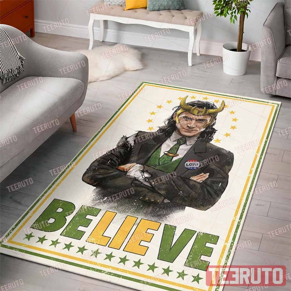 Believe Loki Rug - Teeruto